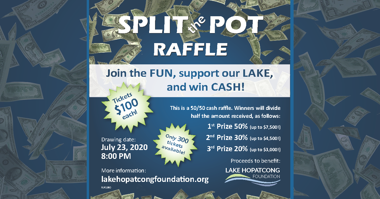 Join the fun, support our lake, and win cash!
