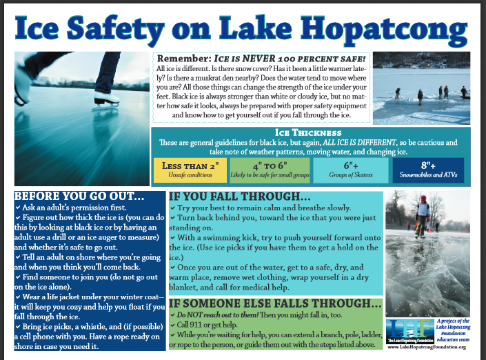 Safety first on the ice