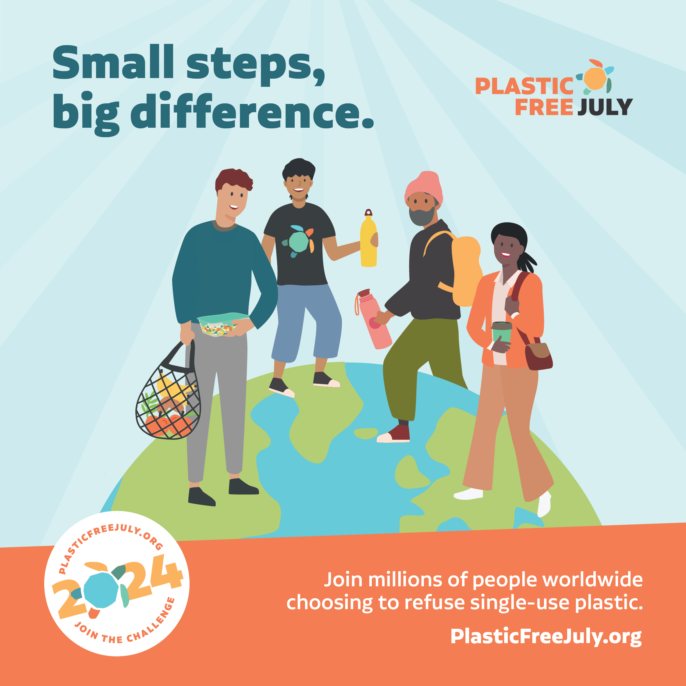 Be part of the plastic pollution solution